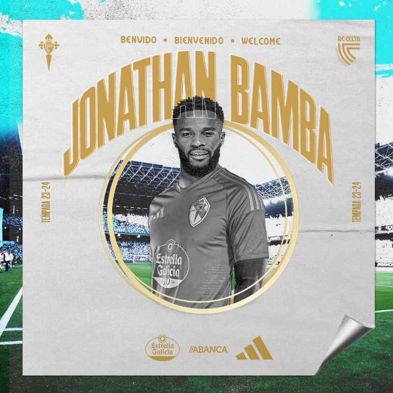 ¡Celta de Vigo hace oficial el fichaje de Jonathan Bamba!