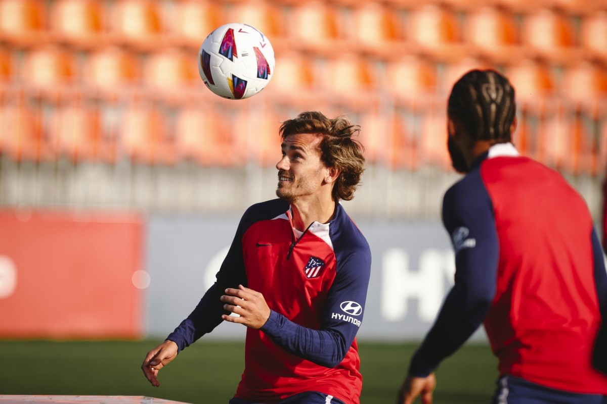 Simeone ensaya once por primera vez para enfrontarse al Celta de Vigo