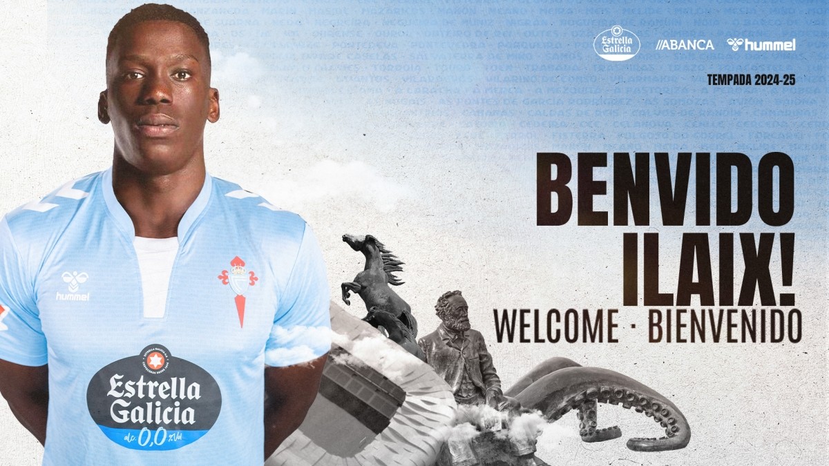 ¡El Celta de Vigo hace oficial la llegada de Ilaix Moriba!